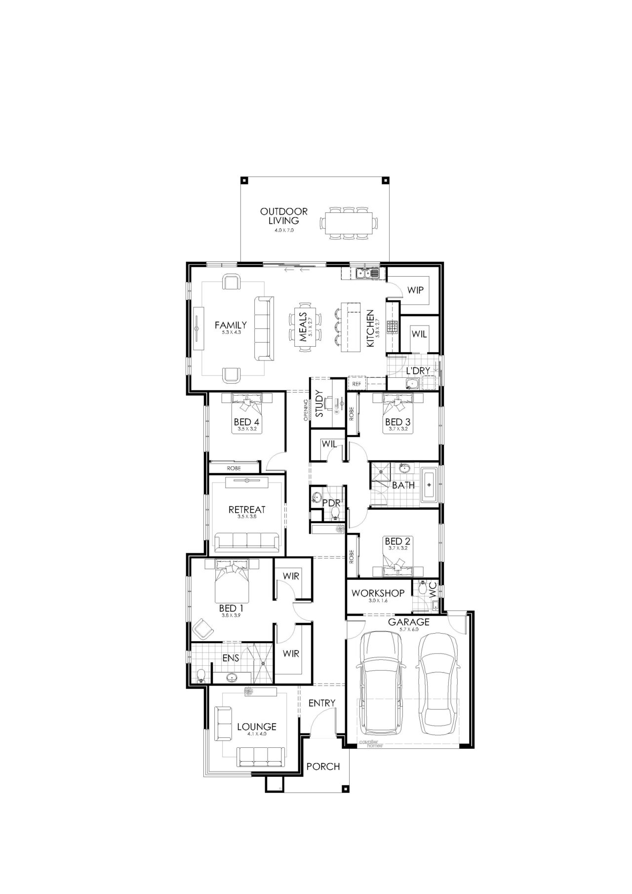 BATHURST 34 | AVALON PARK | Cavalier Homes
